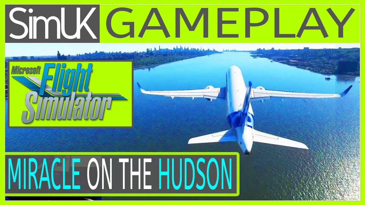 Microsoft Flight Simulator Miracle on The Hudson - Streaming/Recording TEST