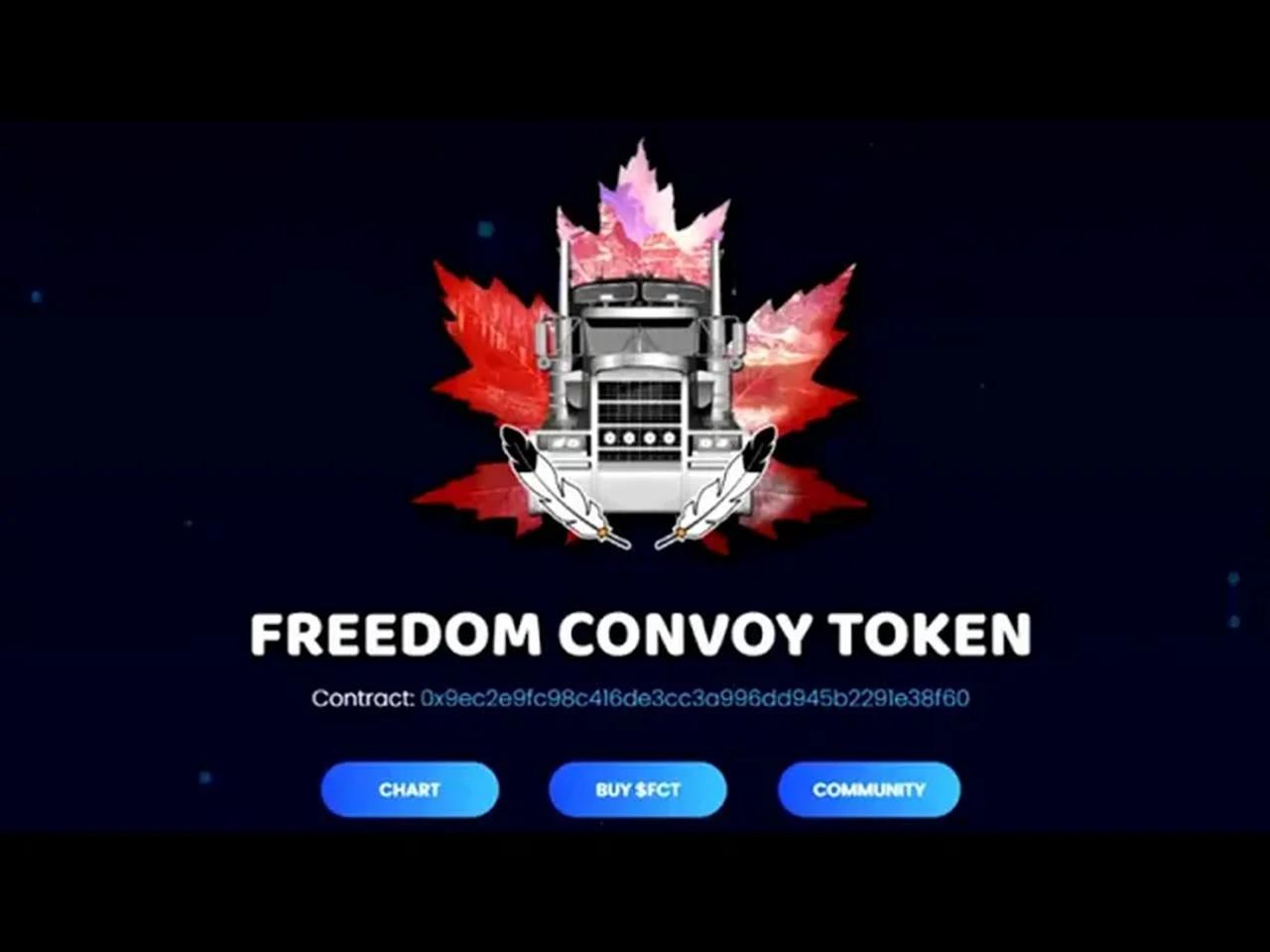 FREEDOM CONVOY TOKEN 💰🚚 COUTTS BORDER WAS A PLANT