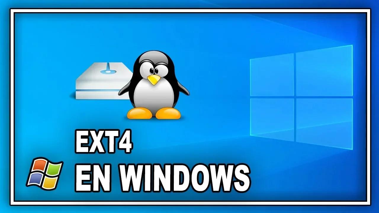 💿 Particiones Linux en Windows 10 (sólo EXT4)