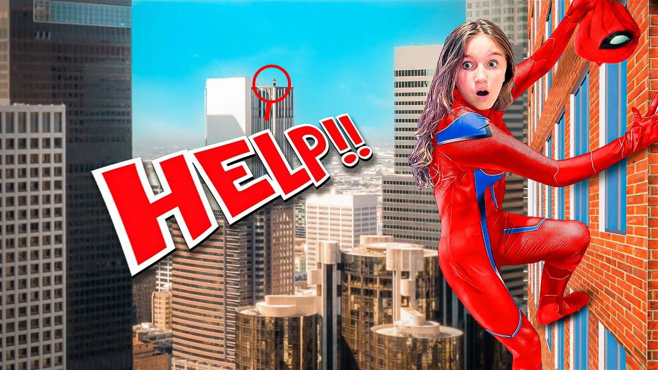 SPIDERMAN Fights Crime - Real Life Spider-Verse Battle