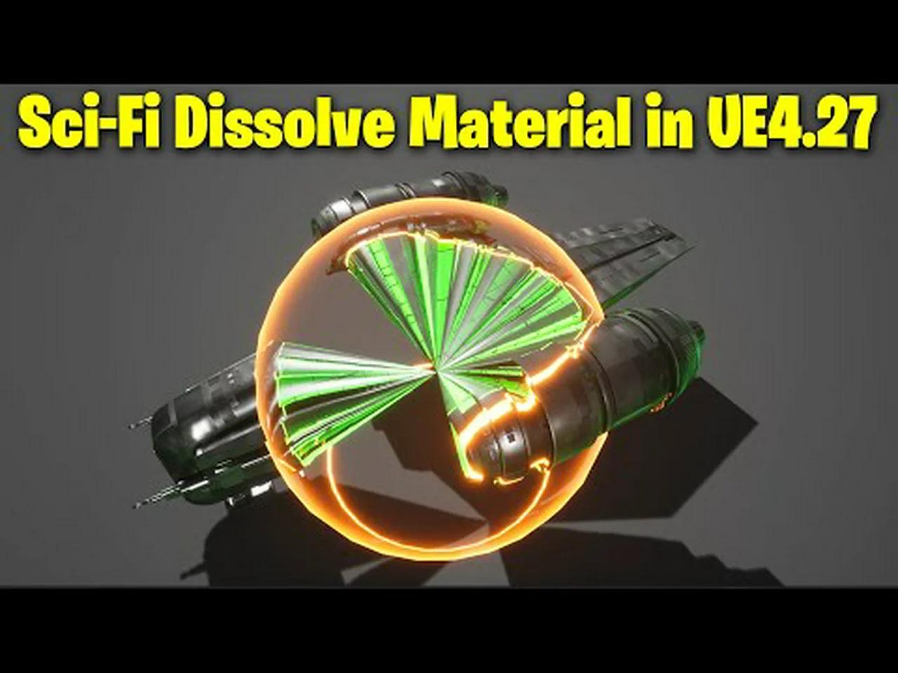 Sci Fi Dissolve Material In Ue4 27 Download Files