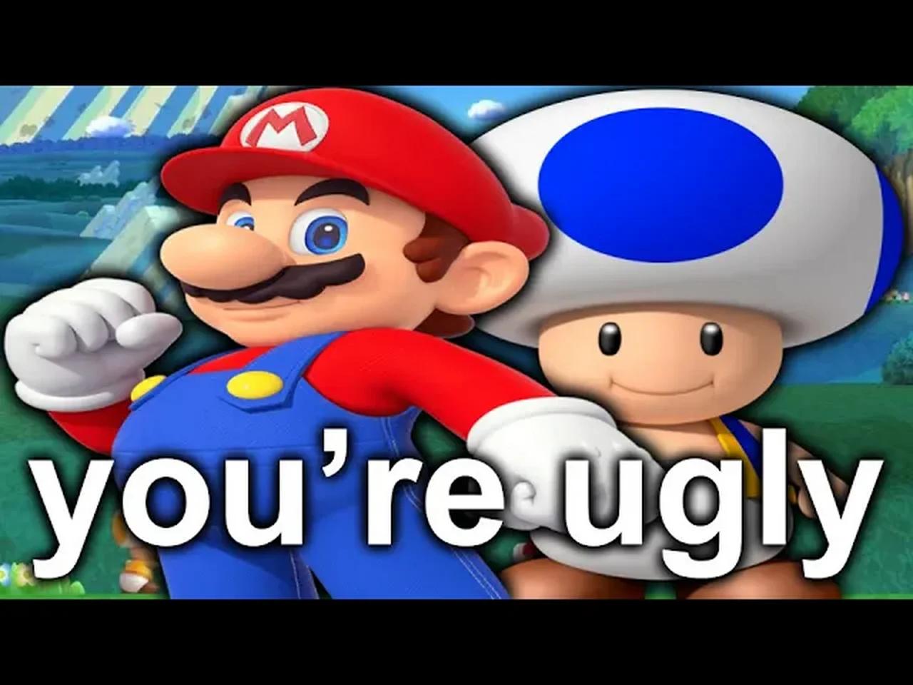 super mario bros U with my lovely girlfriend