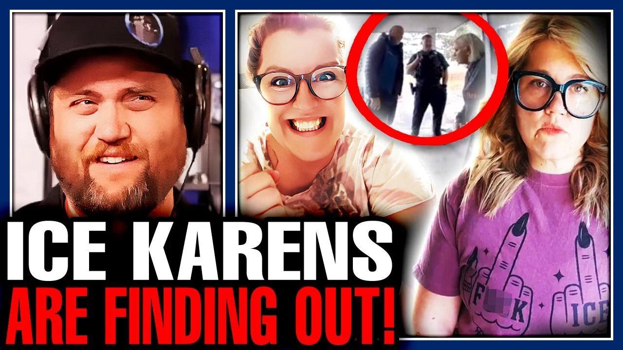 ANTI-ICE KAREN DOXXES AGENTS HOMES & IMMEDIATELY REGRETS IT!