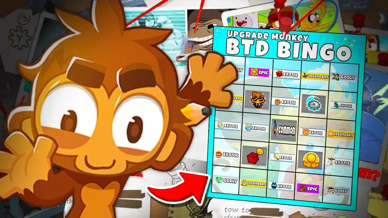 The ULTIMATE Upgrade Monkey BINGO Challenge!