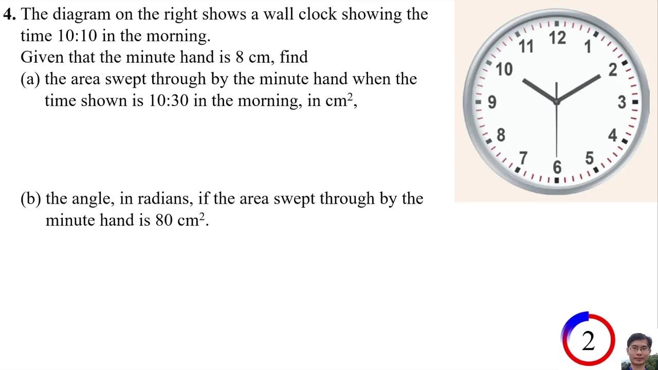 #KSSM #ADDMATH FORM 5 Circular Measure #Area of Sector of a #Circle ...