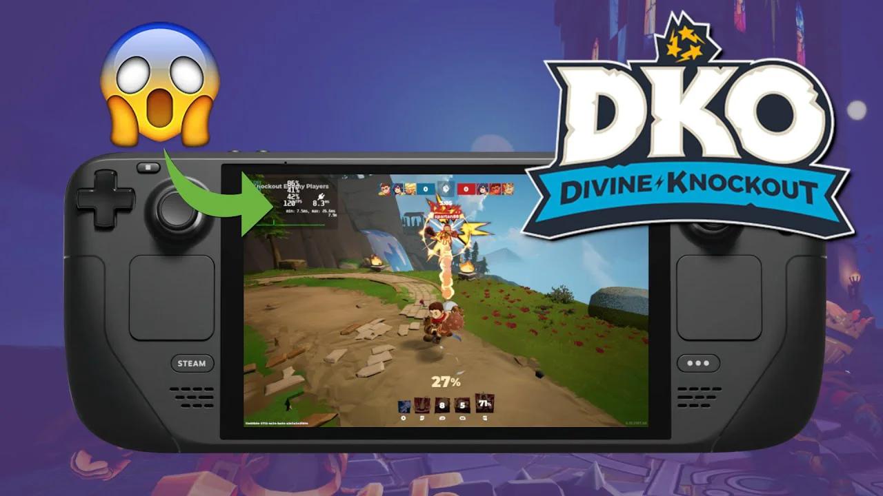 DKO 120 FPS on Steam Deck - Divine Knockout - Steam Deck Gameplay