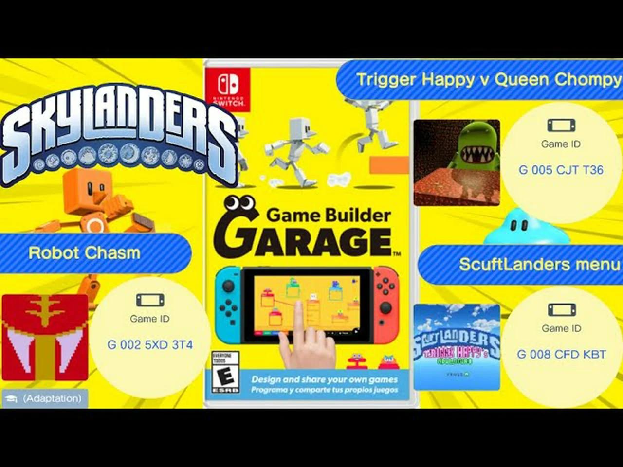 Skylanders Fan-Games made in Game Builder Garage!