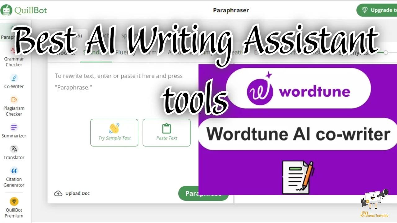 Best AI Writing Assistant Tools | Grammar Checker | Paragraph ...