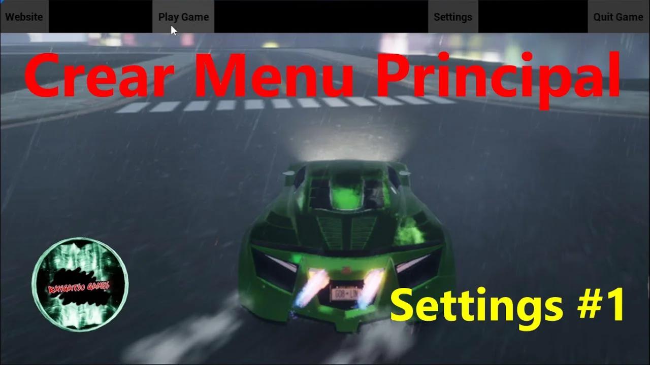 Unreal Engine 5: Tutorial Completo de Creación de Menú Principal 🚀🎮 #2 ...