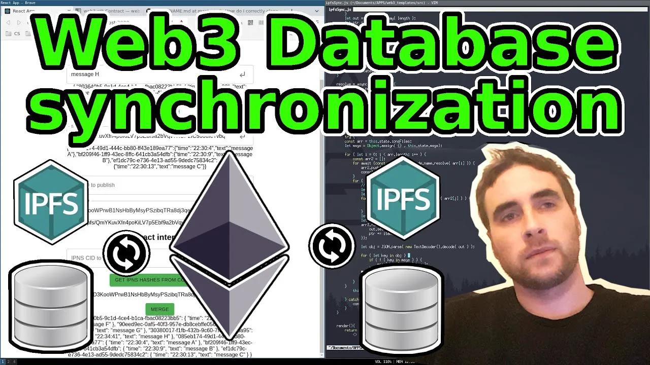 Web3 IPFS Database Synchronisation