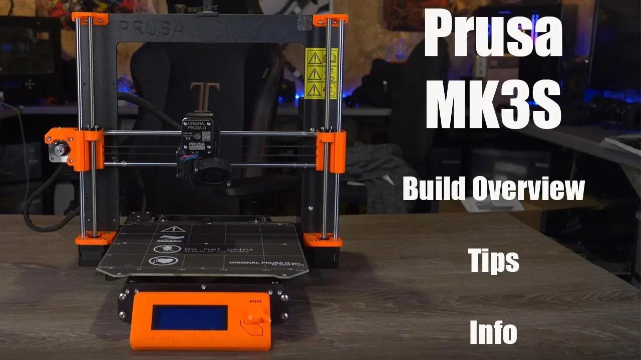 Prusa i3 MK3S 3D Printer Kit - Assembly Overview & Tips For A Successful Build