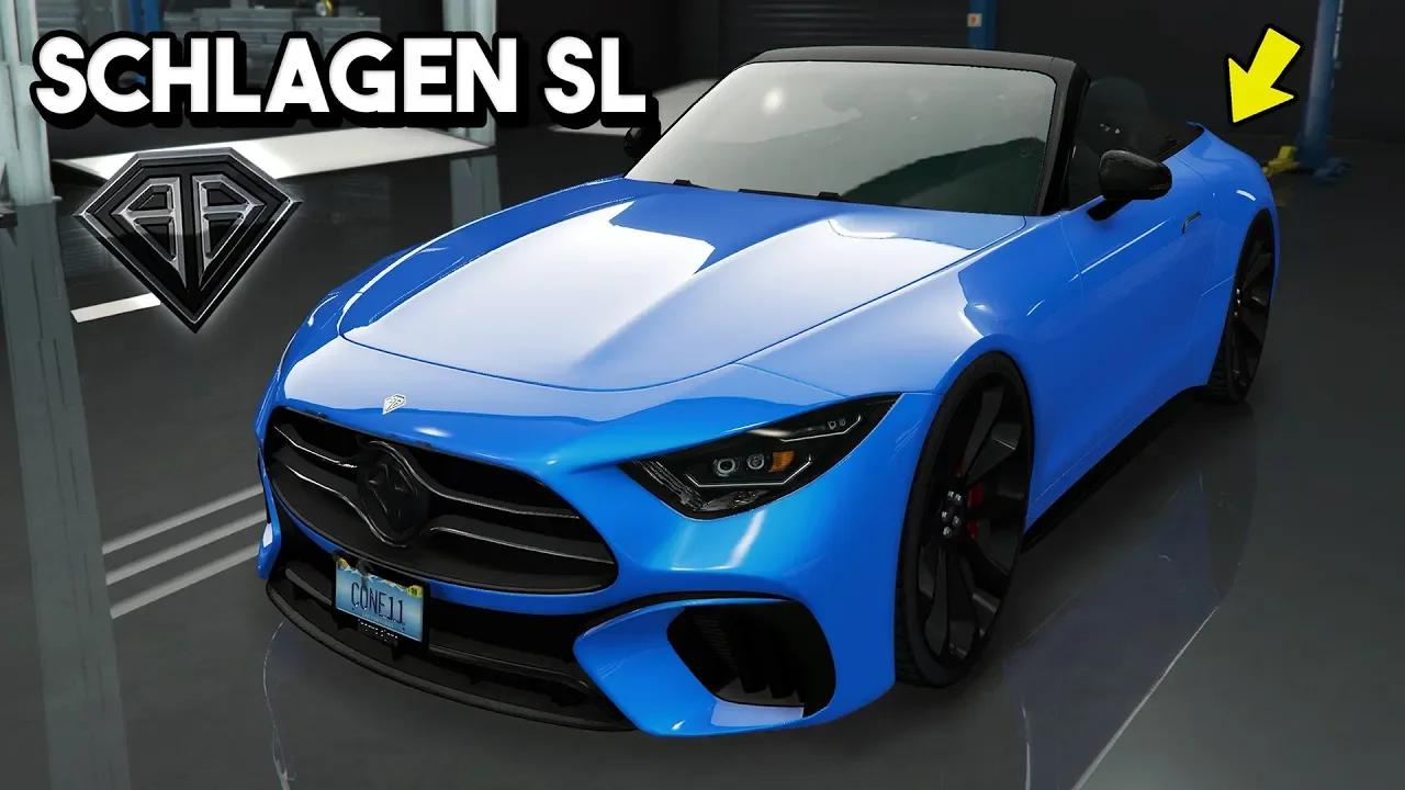 GTA 5 Online - Benefactor Schlagen SL (Mercedes-AMG GT Roadster) DLC Vehicle Customization