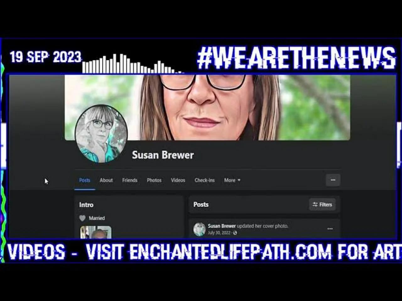 Susan Brewer Just Loves Being In Mystery Angels Chip's Facebook Friends List - LipLocked NoMore