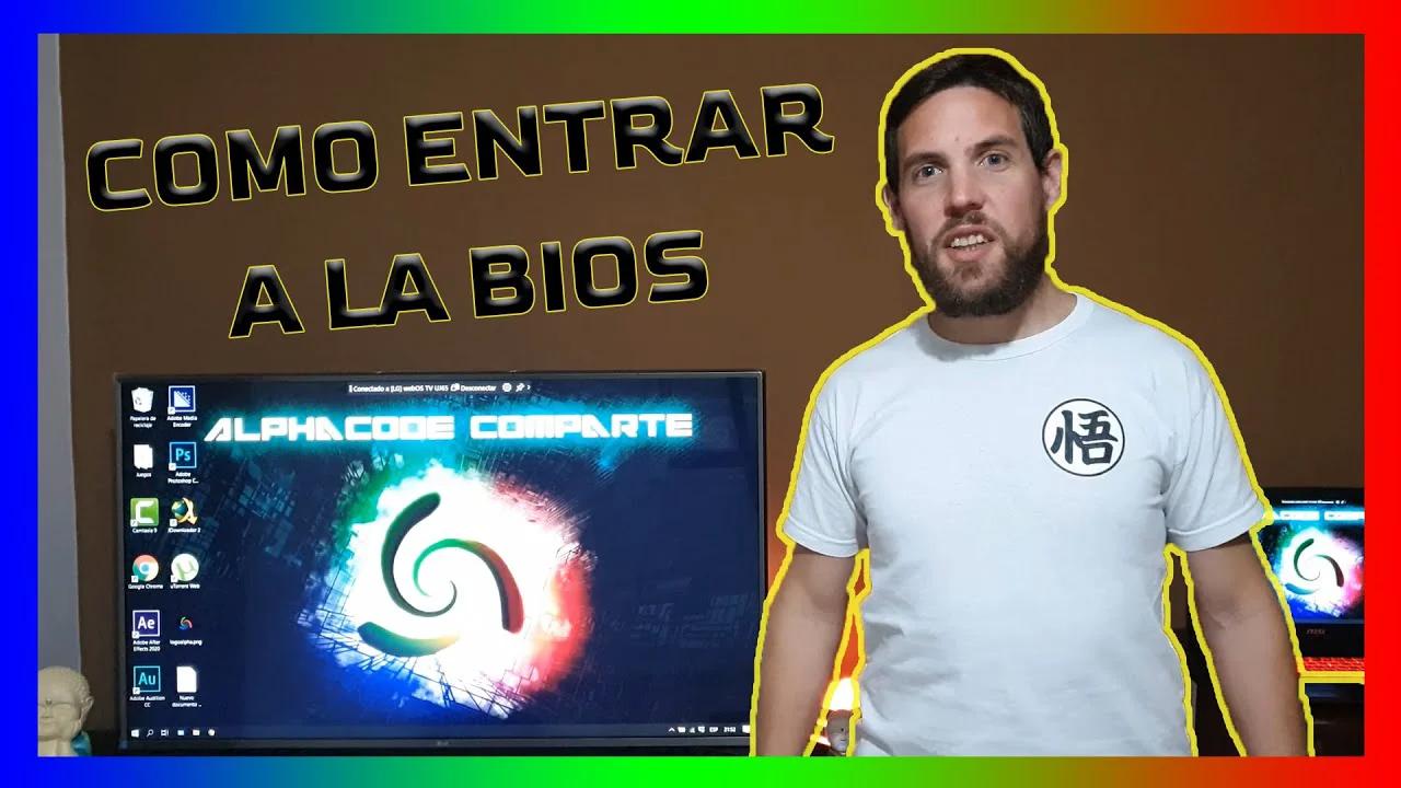 Como ENTRAR a la BIOS en Windows 10