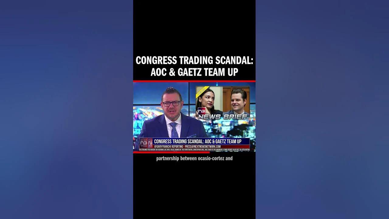 Congress trading scandal: AOC & Gaetz team up