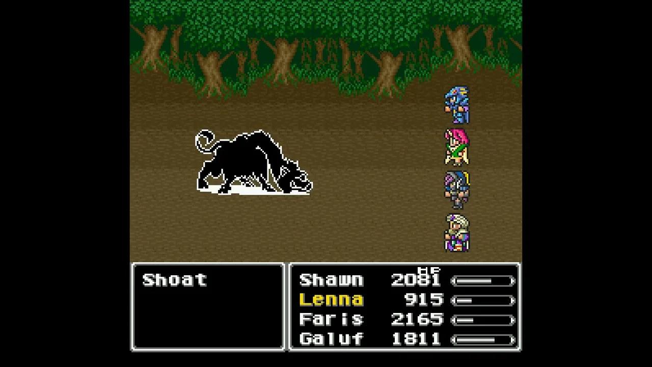 Final Fantasy V (SNES) - Overworld - Shoat