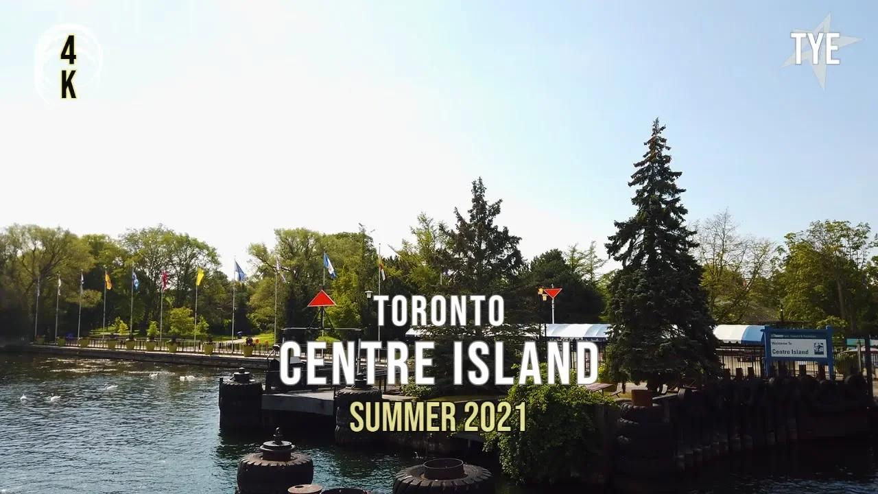 Centre Island, Toronto | Centreville Amusement Park, Nature Scenery [4K]