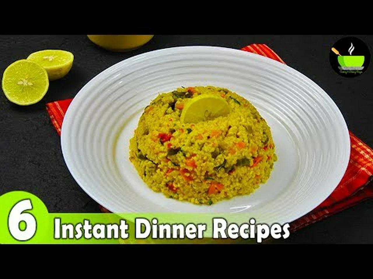 6 Lockdown Recipes | 6 Easy Dinner Recipes | Indian Dinner Plan ...