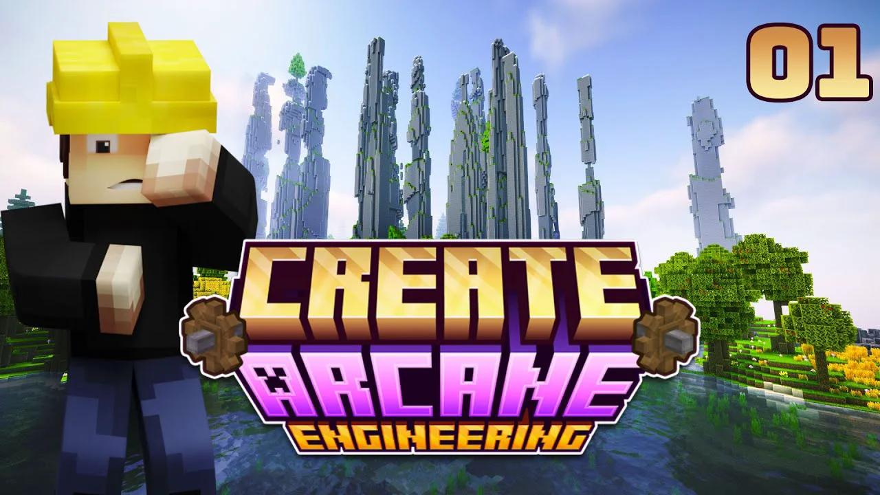 Minecraft: Create Arcane Engineering Ep. 1 - Découverte