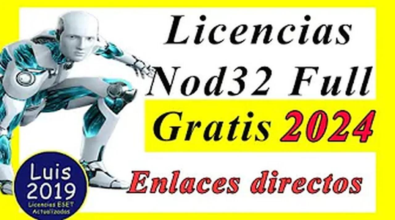 Licencias Eset Nod32 Antivirus 2024 Eset Internet security License key 2021