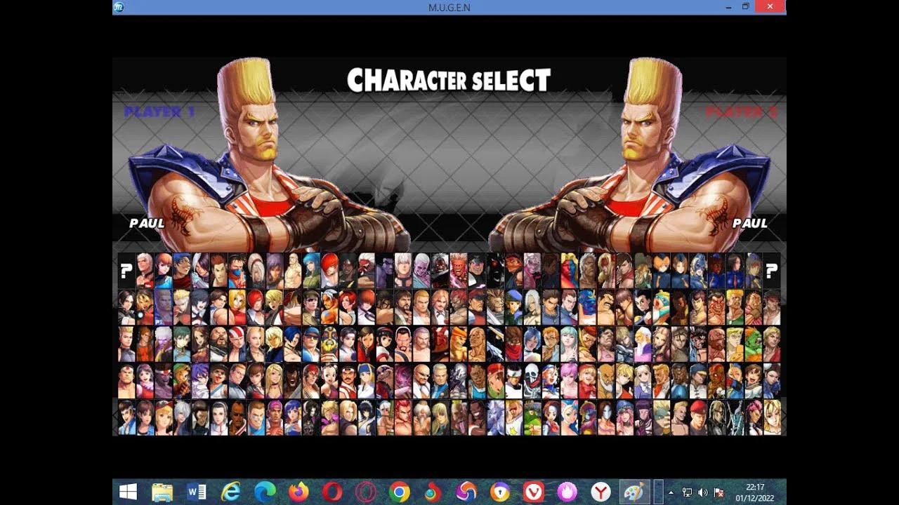 Paul Phoenix from Tekken In CVS POTS Style Adapted for Capcom Vs SNK ...