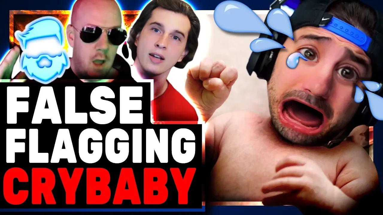 Twitch Streamer NickMercs Has MELTDOWN Admits To False Flagging Content On Youtube NICKMERCS Crybaby