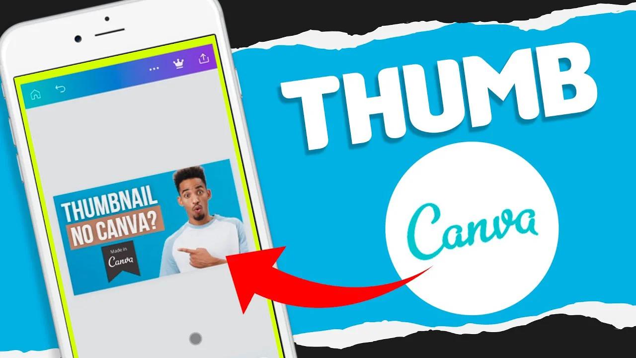 Como Fazer uma Capa de Vídeo no Canva (canva mobile tutorial)