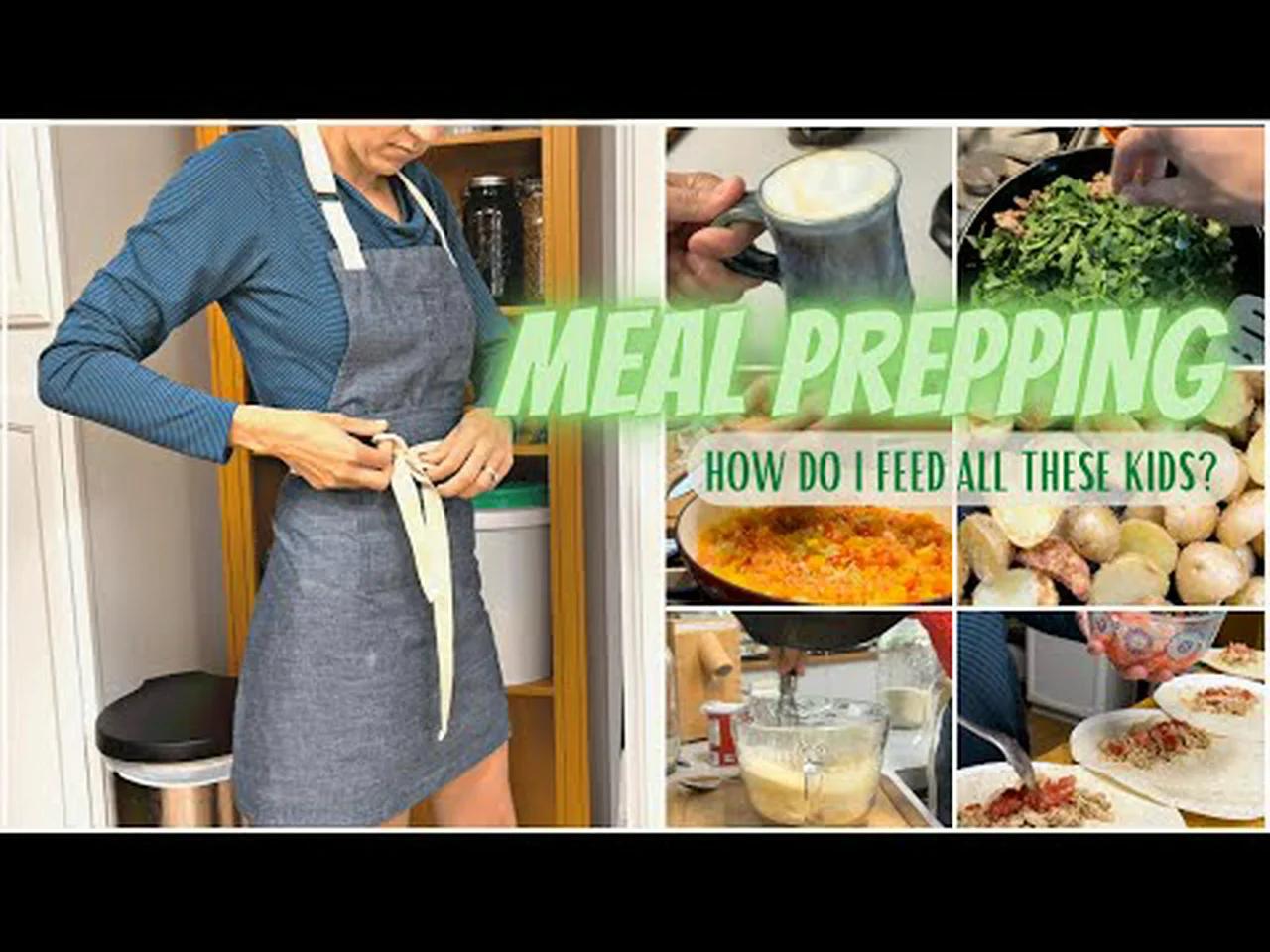 Easy Weekly Meal Prep Made From Scratch Recipes Large Family Meals