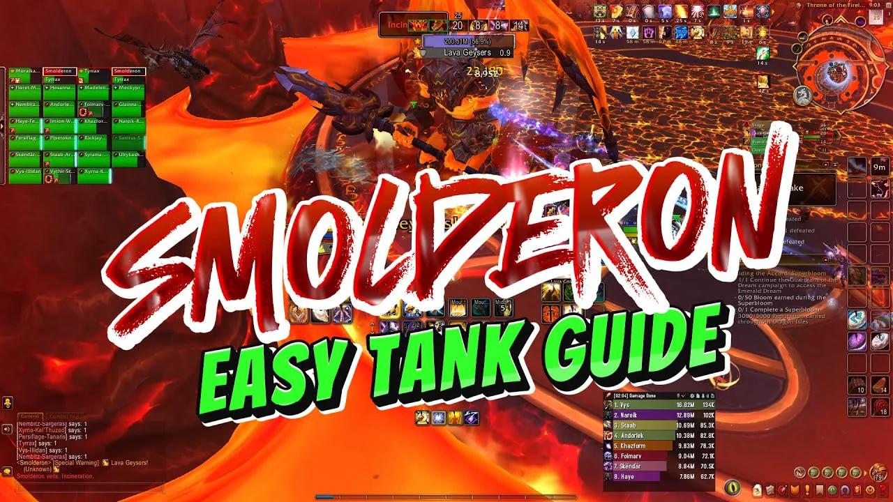 Smolderon EASY TANK Guide - Amirdrassil 10.2 Raid Guide for Beginners
