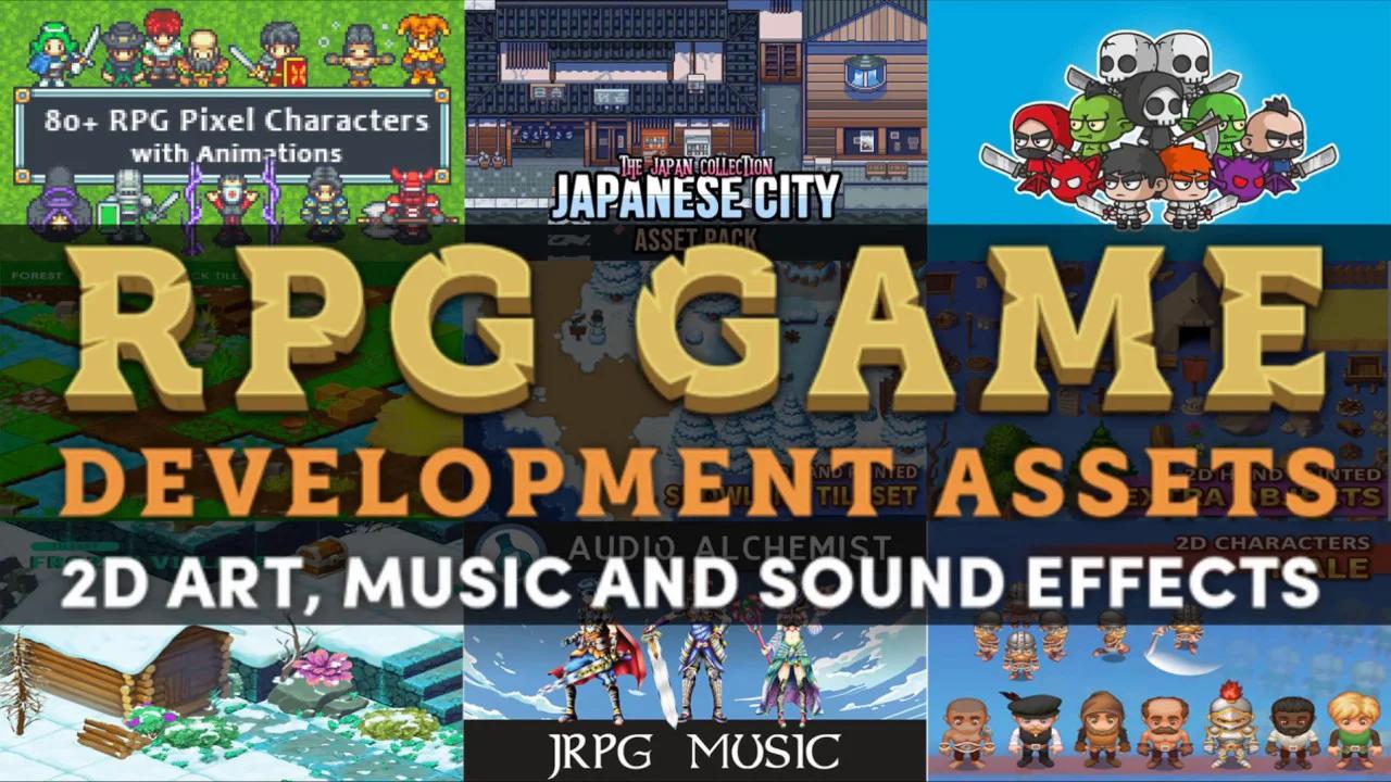 MASSIVE RPG Game Development Asset Bundle