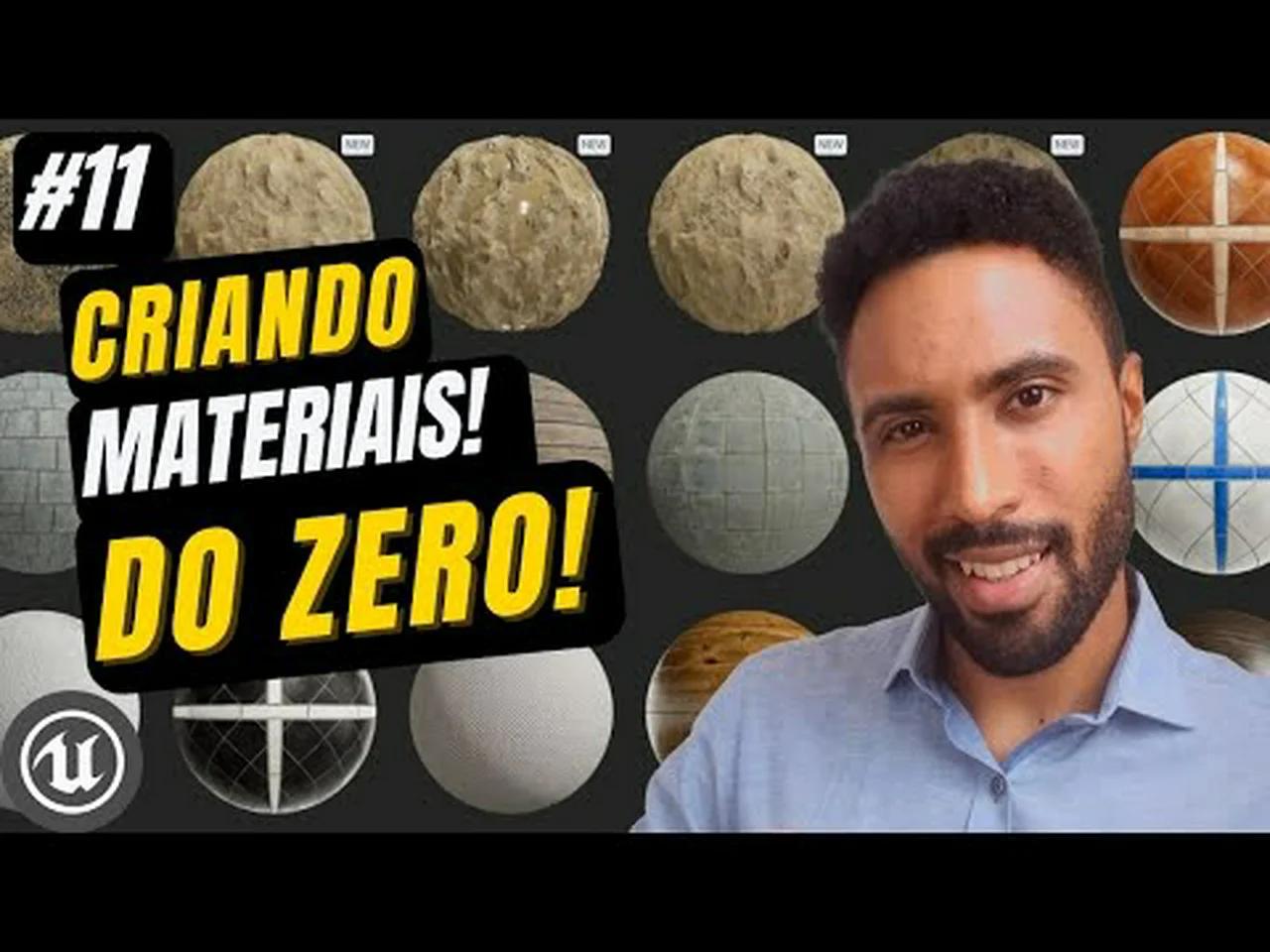 Como criar materiais DO ZERO na Unreal Engine 5