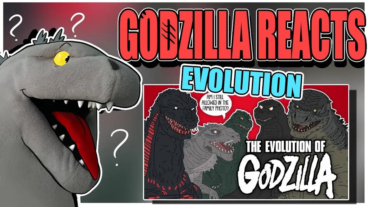 Godzilla Reacts The Evolution Of Godzilla (Animated) by Tell It Animated