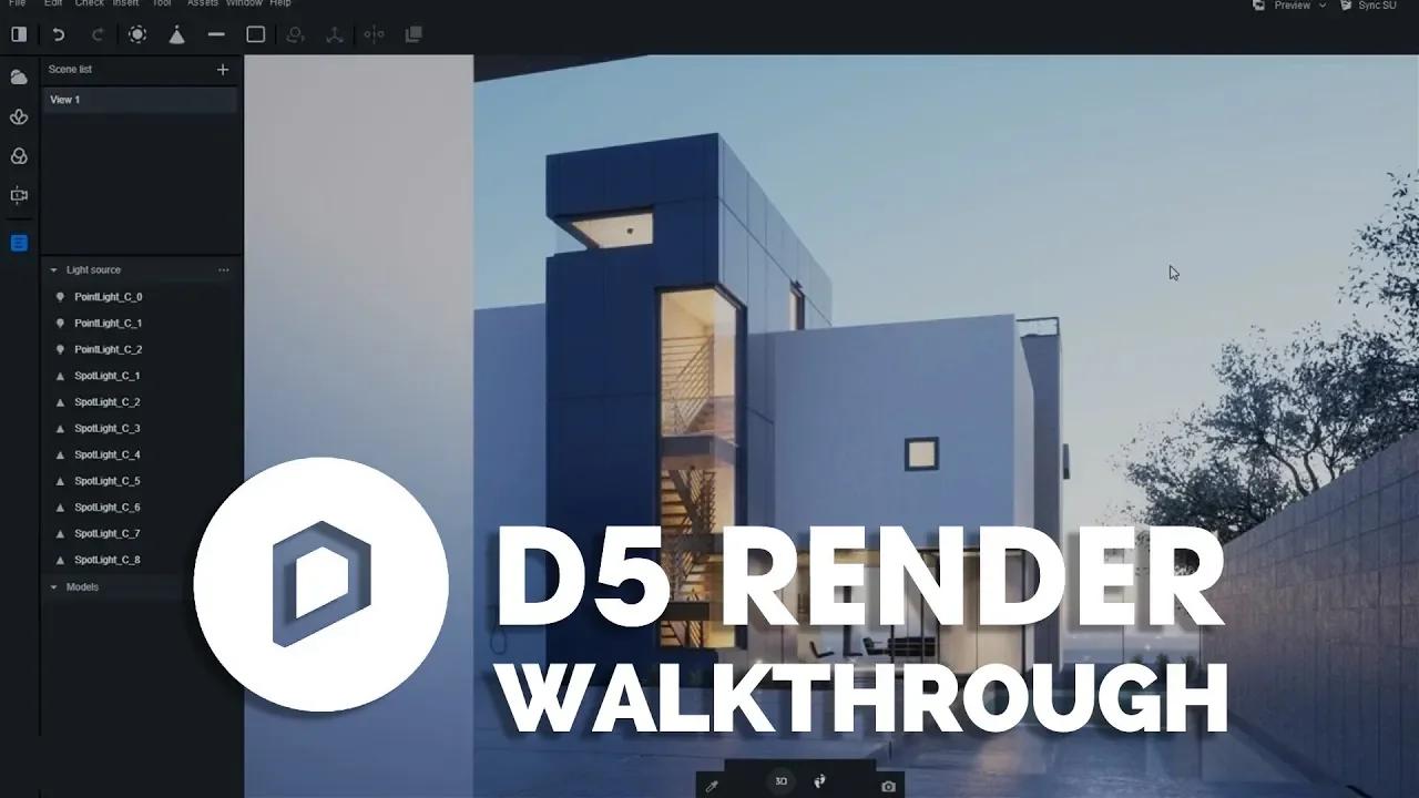 D5 REALTIME RENDER - FULL WALKTHROUGH TUTORIAL!