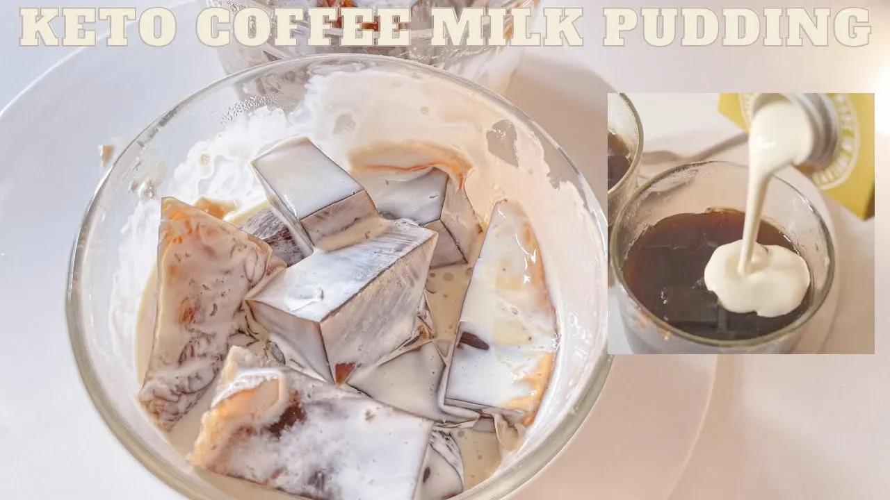 【生酮素食】咖啡奶凍 ｜Keto Coffee milk pudding