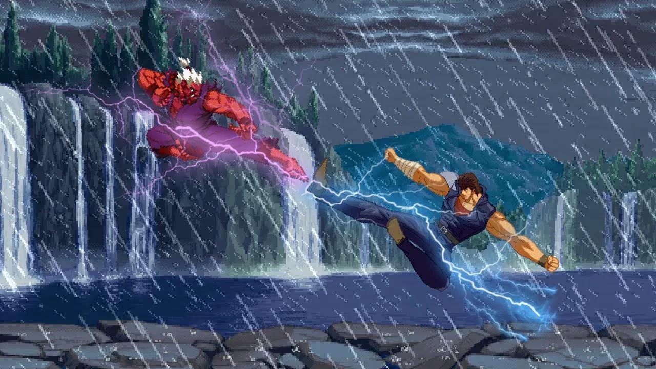 Shin Akuma Vs Kenshiro - Street Fighter X Hokuto No Ken [Fist Of The ...