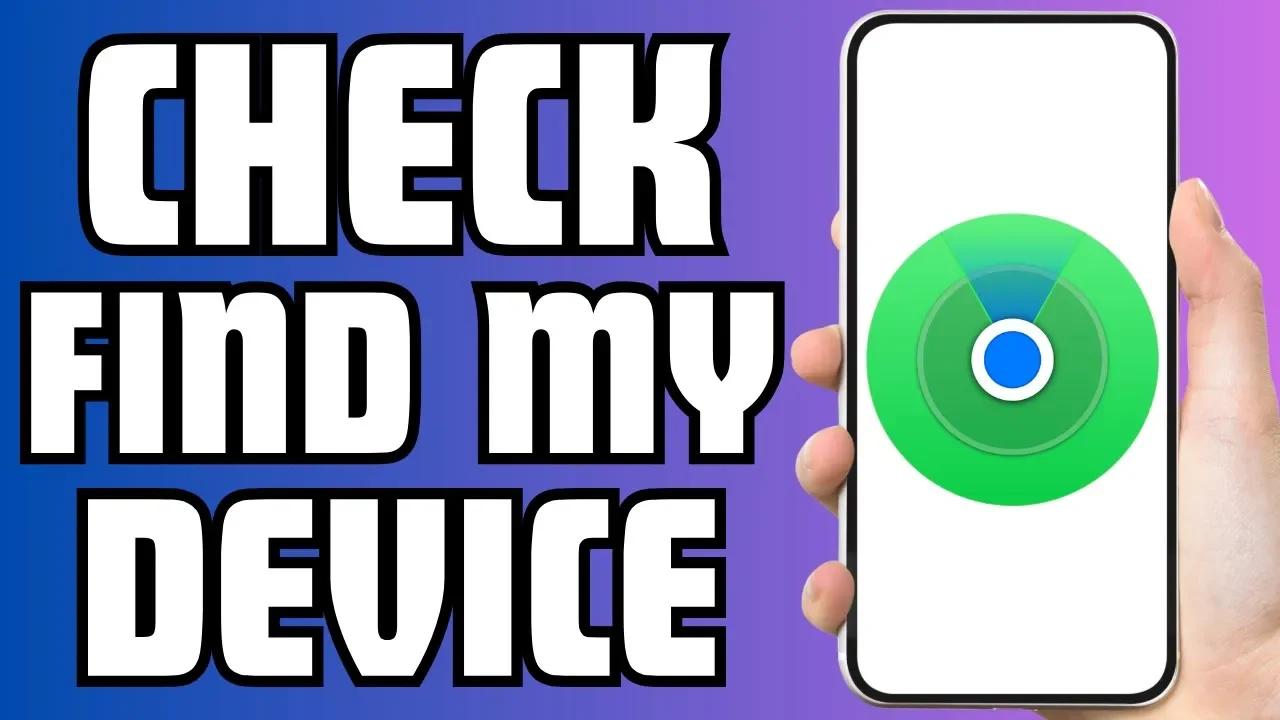 How To Check Find My Device