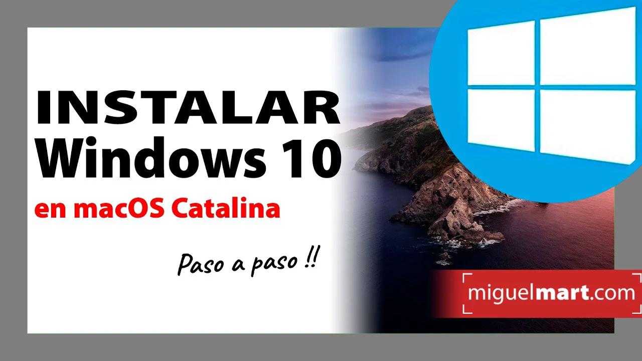 Cómo INSTALAR Windows en MAC Catalina fácil PASO A PASO 2020 Español - Windows 10 en Catalina.