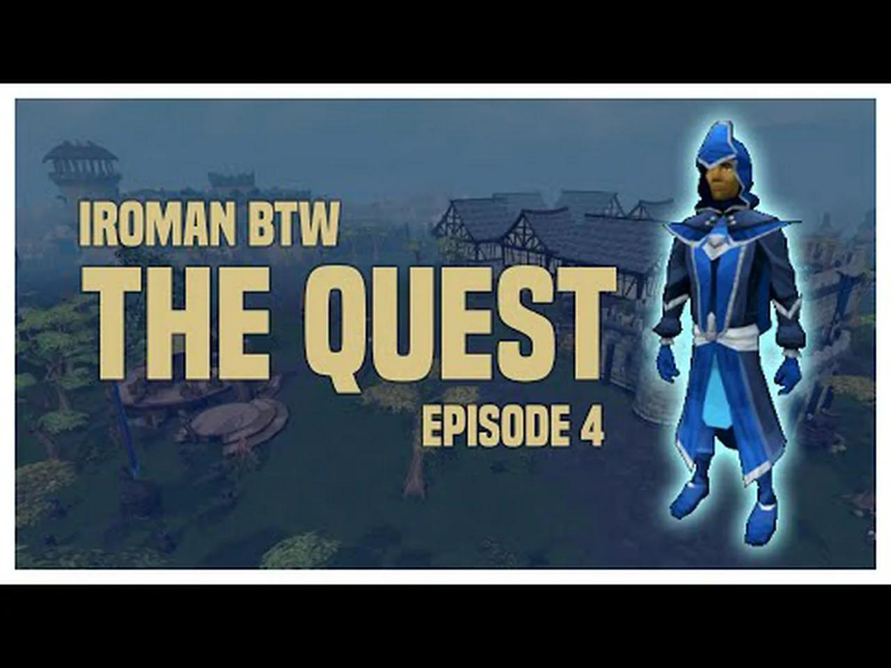 Runescape 3 Iron Man Series -The Quest For The Mystical Robes - Episode 4