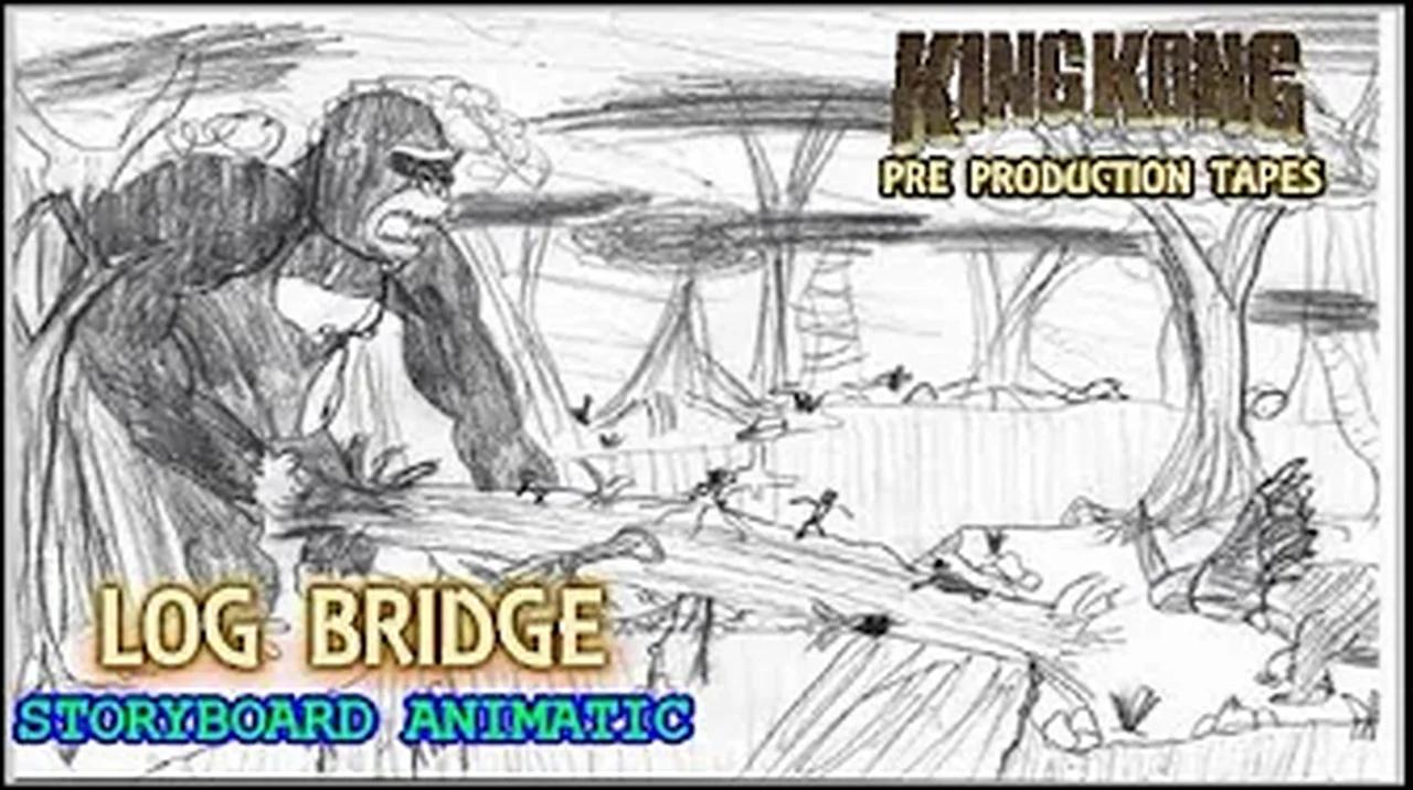 King Kong (2016) Fan Film STORYBOARD ANIMATIC - Log Bridge (#MarchOfKong)