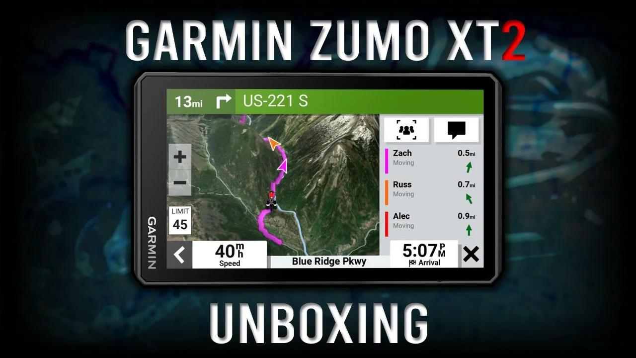Garmin ZUMO XT2 Moto GPS Navigation - Unboxing