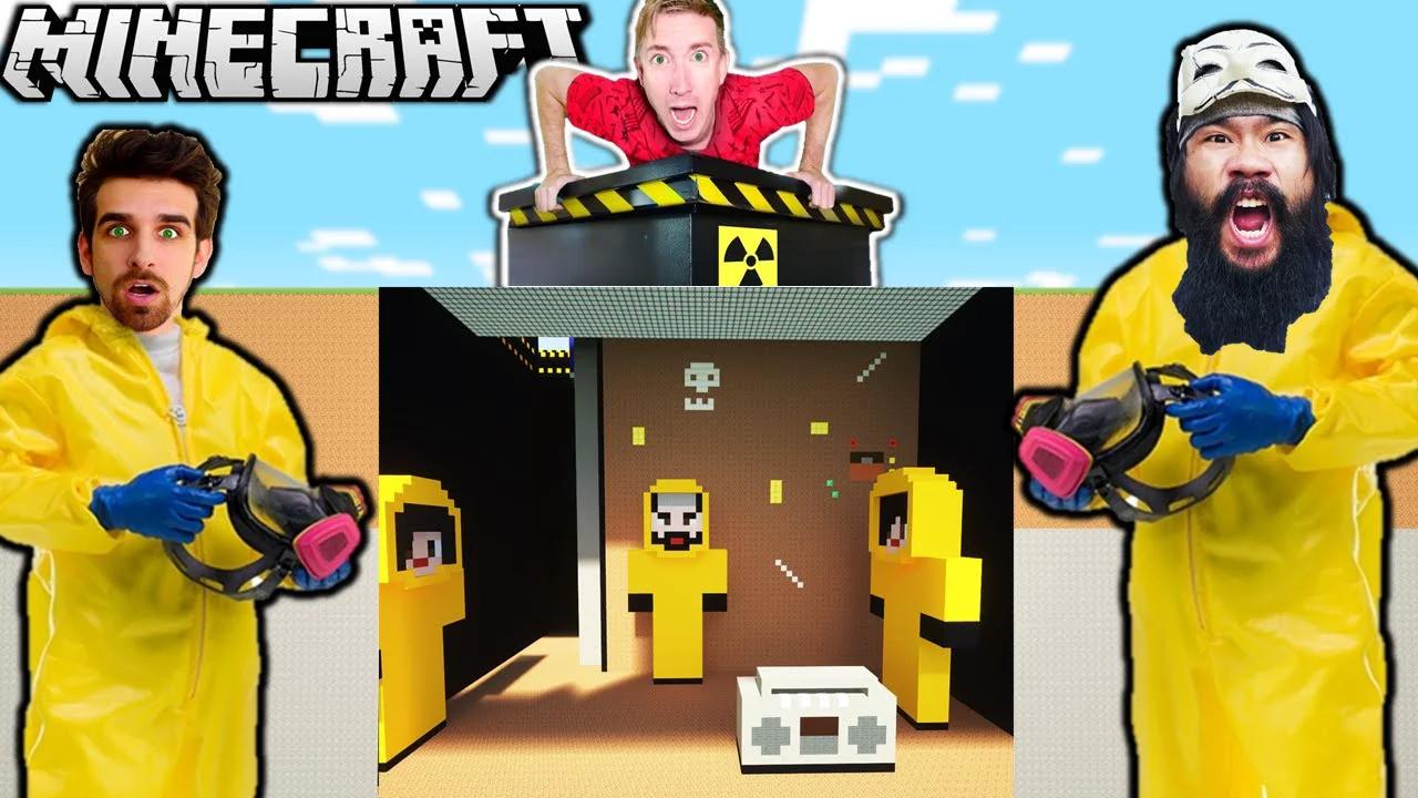 Build CWC Spy Ninjas in UNDERGROUND HATCH! Chad, Vy, Daniel, Regina and ...