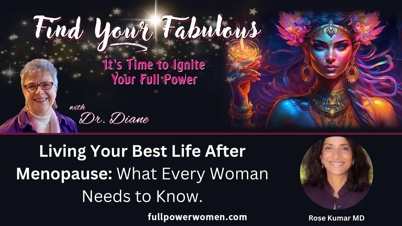 Life After Menopause: What Every Woman Needs to Know. | Find Your ...