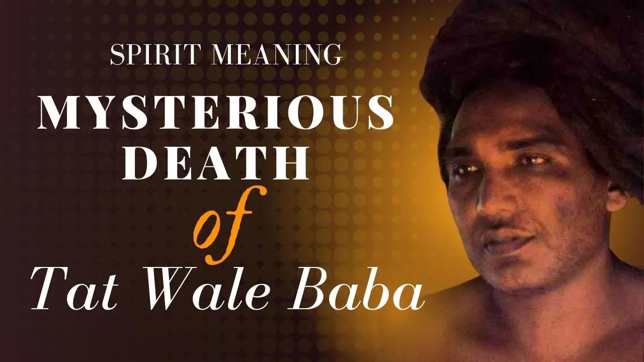 Mysterious Death of Tat Wale Baba | Swami Shankar Das Meets Tat Wale Baba