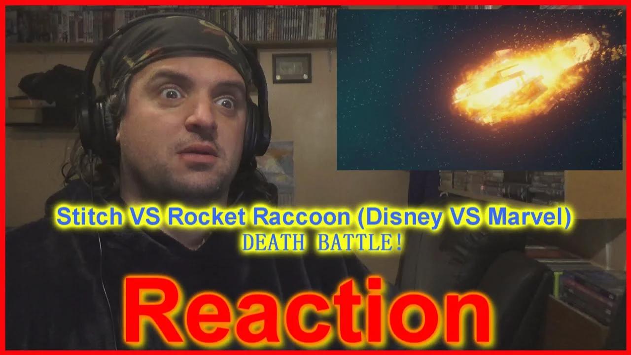 freak's reaction: Stitch VS Rocket Raccoon (Disney VS Marvel) ｜ DEATH ...