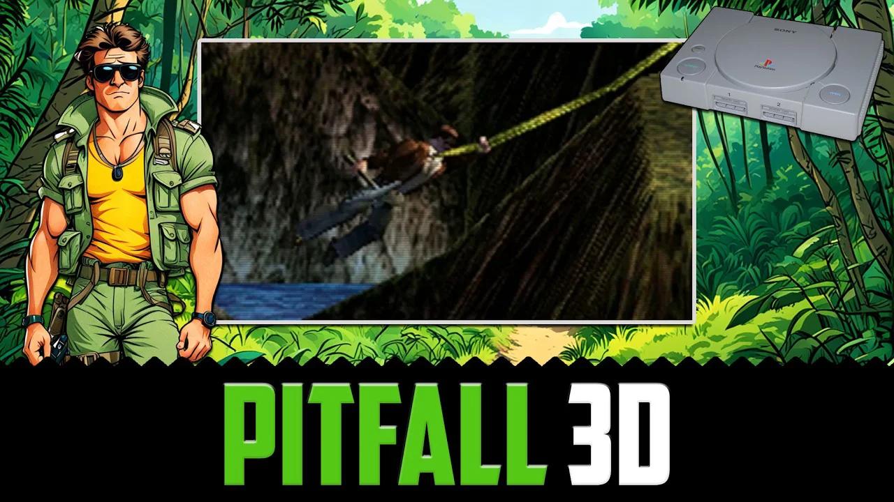 PITFALL 3D review - play a male Lara Croft from on the PLAYSTATION and ...