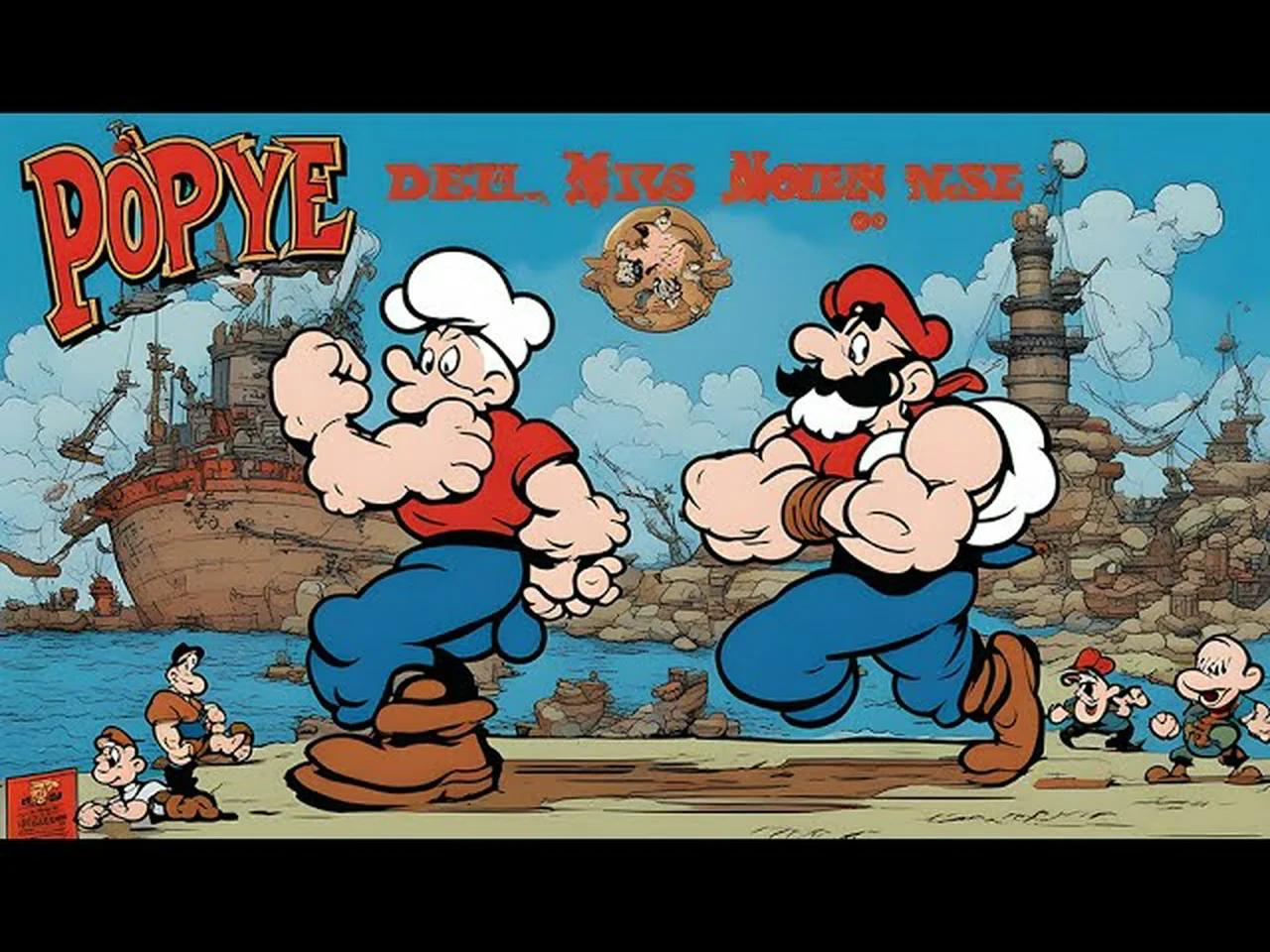 1983 - Popeye NES - A Deep Dive into the Darkness of Retro Gaming