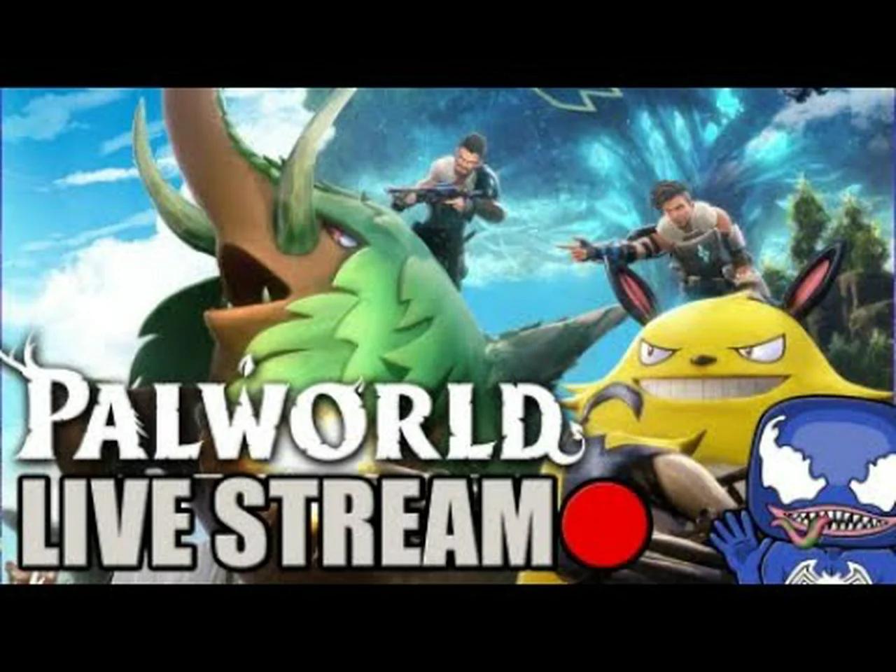 PALWORLD LIVE STREAM||CATCH ALL PAL UPTO LEVEL 30