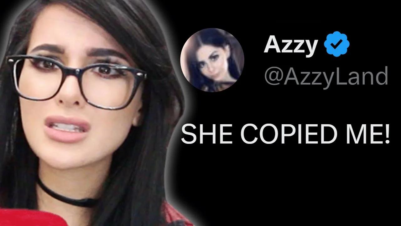 Sssniperwolf Exposed For Copying Azzyland