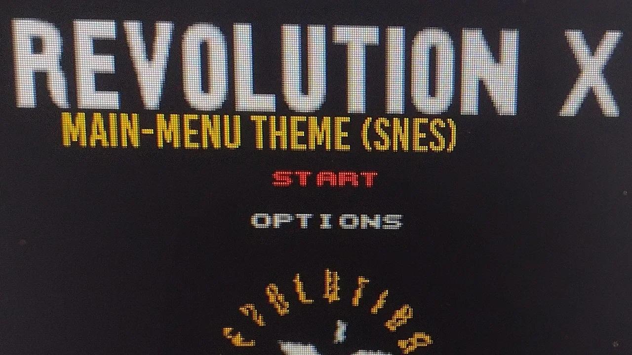 Revolution X Main Menu Theme (SNES)!