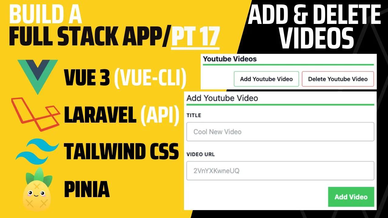 Tailwind CSS Forms with Vue 3 | Vue CLI | Laravel 9 | Laravel API | Add ... Tailwind CSS Forms with Vue 3 | Vue CLI | Laravel 9 | Laravel API | Add ...